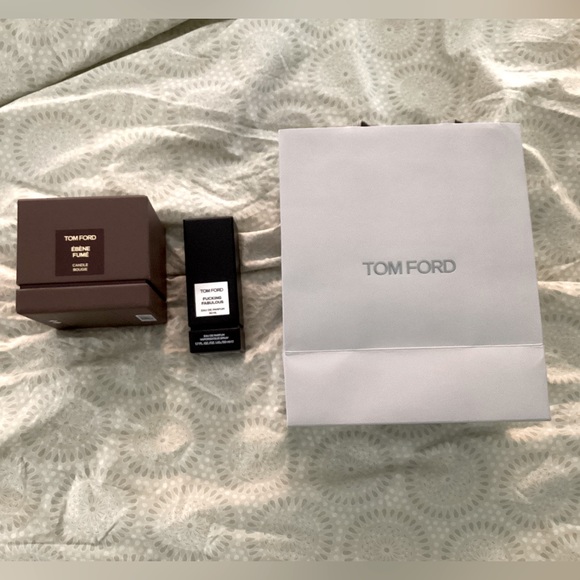 Tom Ford | Accessories | Tom Ford Shopping Bag Empty Candle Box And ...